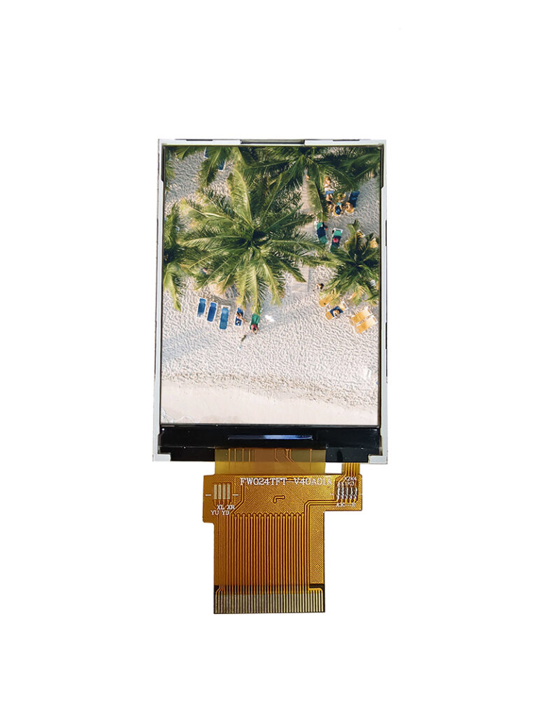 2.4″ TFT, 240x320, 40 Pin with Resistive Touch Panel