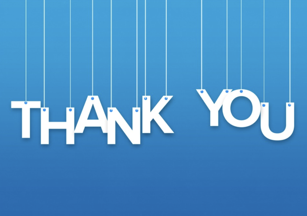 Thank You